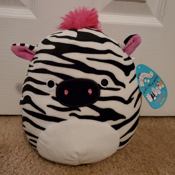 Kellytoy | Toys | Nwt 8 Tracey The Zebra Squishmallow | Poshmark